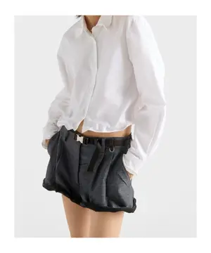 Prada Shapeable Cotton Shirt