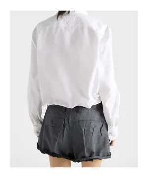 Prada Shapeable Cotton Shirt