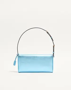Valentino Garavani Devain Small Shoulder Bag In Laminated Nappa Leather