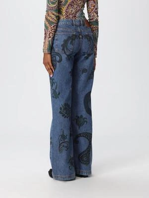 Etro Paisley Print Flare Jeans