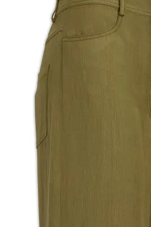 Alberta Ferretti Wide Leg Trousers - Green