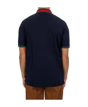 Gucci Stretch Piquet Polo Shirt
