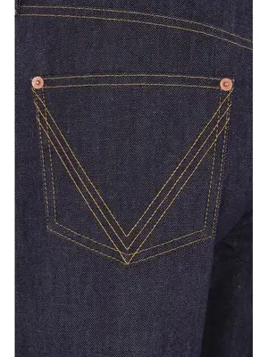 Bottega Veneta Raw Indigo Straight-leg Jeans