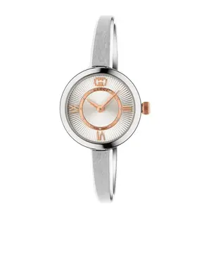 Gucci 24mm Stainless Steel Bangle Watch - Silver