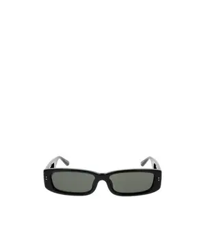 Linda Farrow Rectangle Frame Sunglasses - Gray