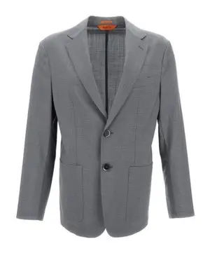 Barena Venezia Single-breasted Blazer - Gray