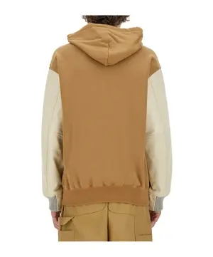 Junya Watanabe X Carhartt Long Sleeve Hoodie With Chest Pattern