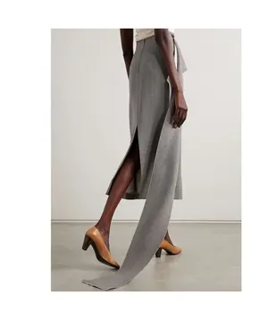 THE ROW Laz Midi Skirt