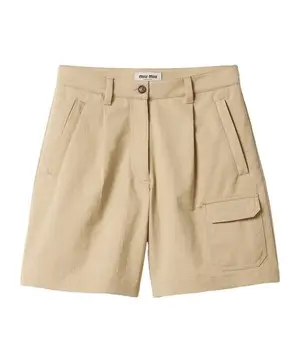 Miu Miu Ripstop Bermuda Shorts