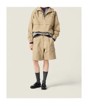 Miu Miu Ripstop Bermuda Shorts