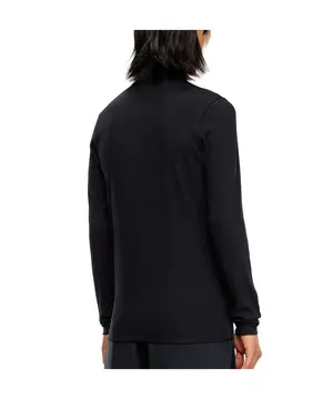 DIESEL® D-ribber-ls-n Logo Patch Knitted T-shirt