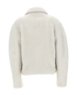 Chloé Shearling Biker Jacket - No