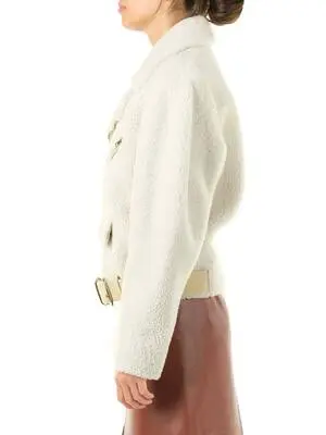 Chloé Shearling Biker Jacket - No