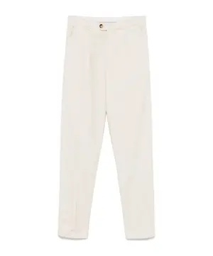 Brunello Cucinelli Corduroy Trousers - White