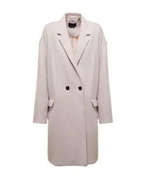 Isabel Marant Étoile Double-breasted Long-sleeved Coat - Nude