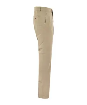 Peserico Stretch Gabardine Chino Pants - Nude