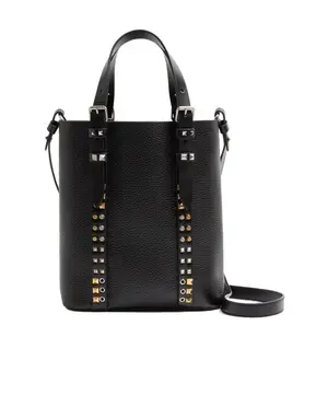 Valentino Garavani Rockstud Small Shoulder Bag - Black