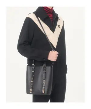 Valentino Garavani Rockstud Small Shoulder Bag - Black