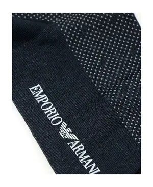 Emporio Armani Logo Detail Crew Socks