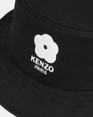 Kenzo Flower Logo Embroidered Bucket Hat