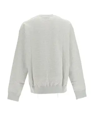 JIL SANDER Logo Crewneck Sweatshirt - Gray