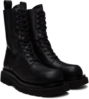 Bottega Veneta Lug Lace-up Boots