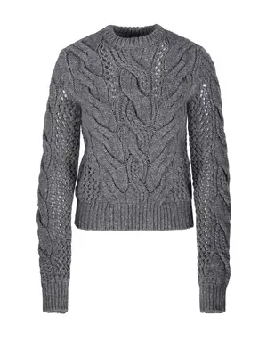 Sportmax Crewneck Long-sleeved Jumper