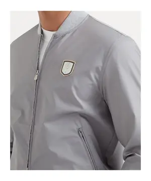 Brunello Cucinelli Bomber Jacket With Badge Detail