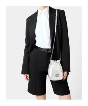 ROGER VIVIER Pilgrim Nano Bag - Silver