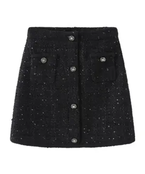 MARISSA CHIARA Button Skirt