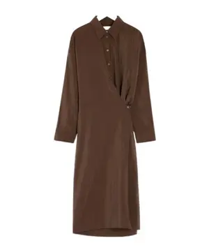 Lemaire Button Detailed Day Dresses