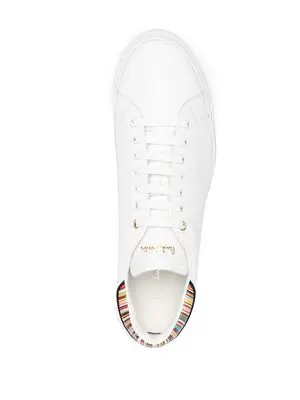 Paul Smith Artist Stripe" Lace-up Sneakers - White