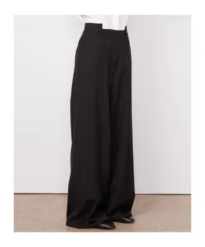 Officine Générale Azora Paneled Trousers - Black