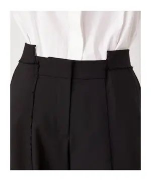 Officine Générale Azora Paneled Trousers - Black