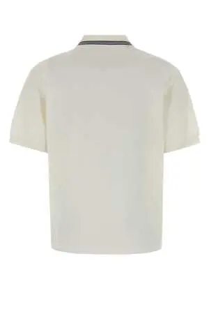 Miu Miu Zip-detailed Short-sleeved Polo Shirt