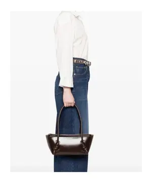 Hereu Rectangular Tote Bag - Black