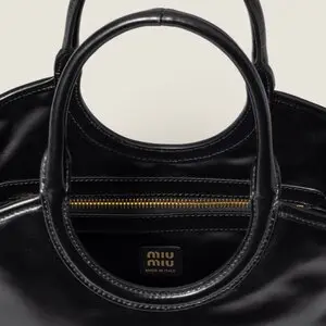 Miu Miu Ivy Small Handbag - Black