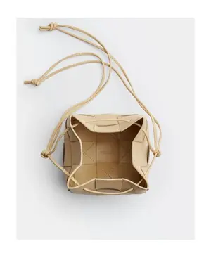 Bottega Veneta Cassette Small Shoulder Bag - Oat
