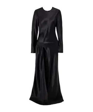 Christopher Esber Palladium Satin Maxi Dress
