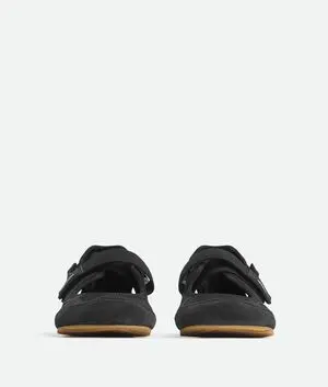 Bottega Veneta Orbit Flash Mary Jane Sneakers - Black