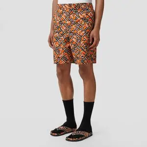 Burberry Monogram Print Bermuda Shorts