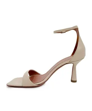 GIULIANO GALIANO Lina Ankle Strap Sandals - Light Brown