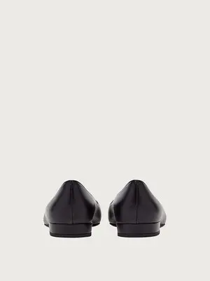 FERRAGAMO Embellished Logo Ballet Flats