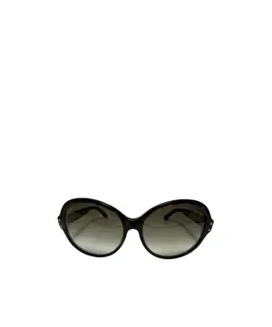 TOD'S Round Frame Sunglasses - Black
