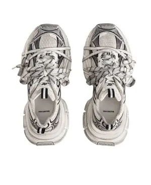 Balenciaga 3xl Low-top Sneakers - Gray