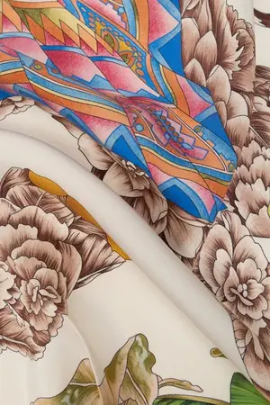 FERRAGAMO Logo Printed Scarf