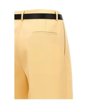 JIL SANDER Straight-leg Belted Trousers