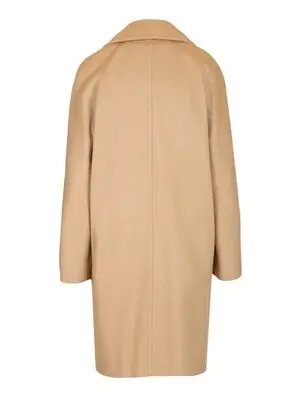 Max Mara Double-breasted Coat - Nude