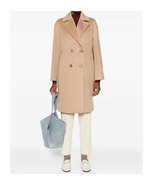 Max Mara Agenda Double-breasted Long Coat