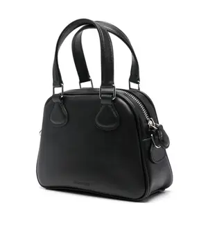 COURREGES Re-issue Logo Debossed Crossbody Bag
